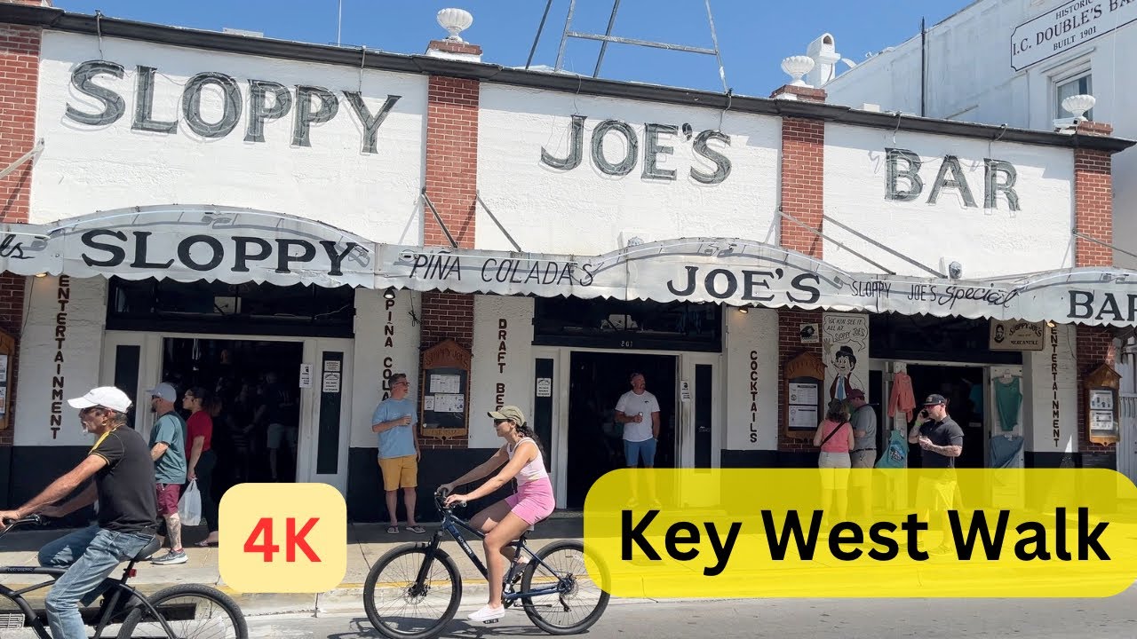 Key West, Florida, Walk. Enjoy the beautiful day. - YouTube