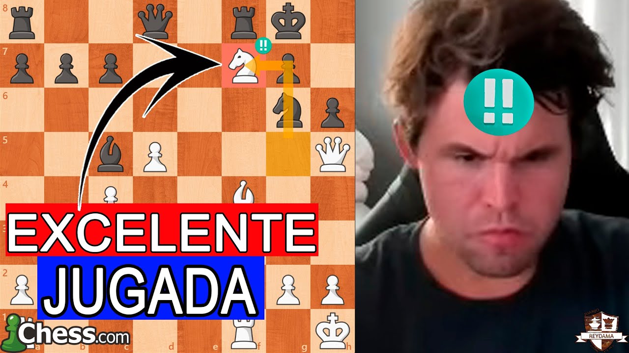 Cxf7 Es Una EXCELENTE JUGADA de MAGNUS CARLSEN! - YouTube
