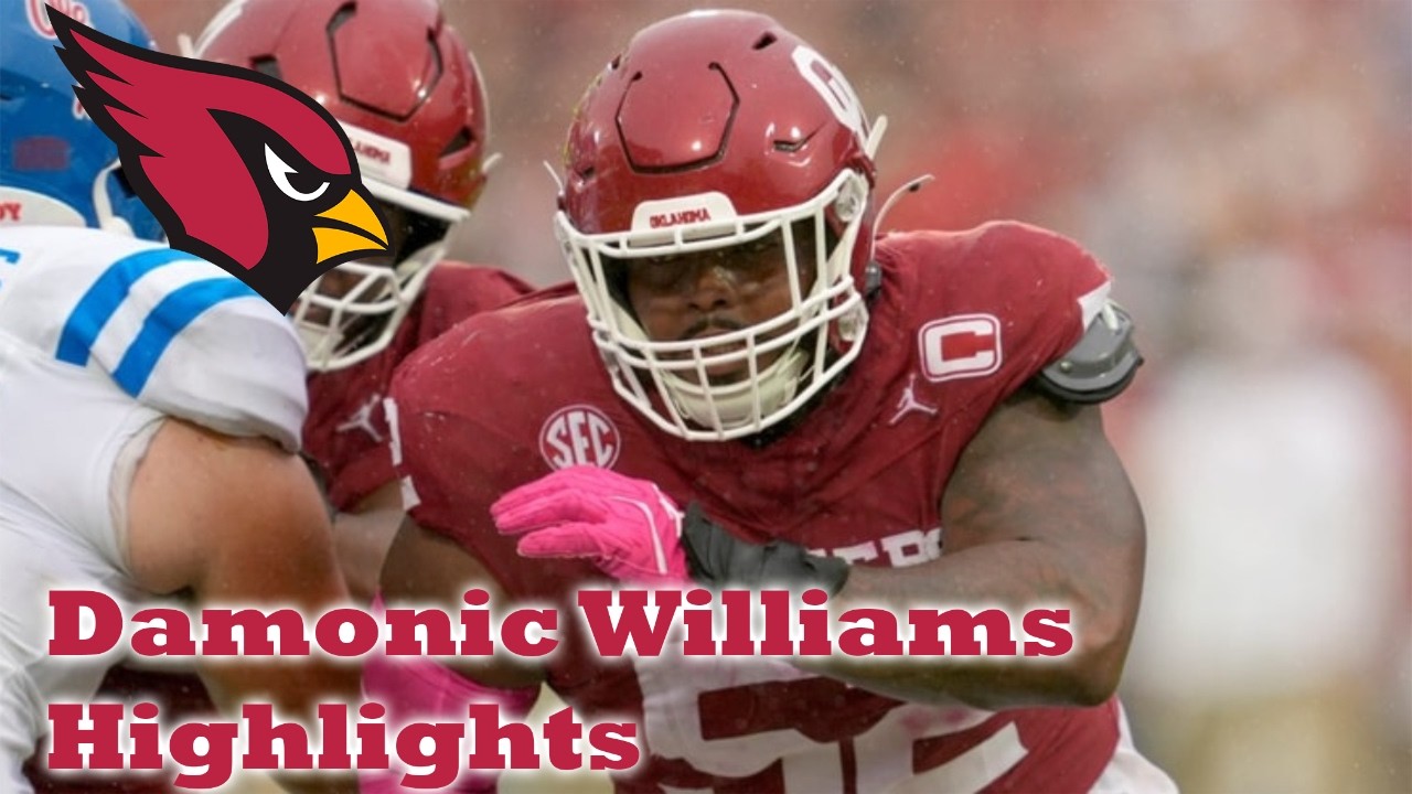 Damonic Williams | Arizona Cardinals Defensive Tackle | 2025 Oklahoma ...