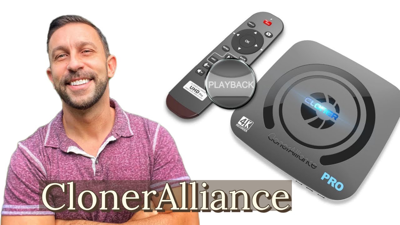 ClonerAlliance UHD Pro, 4K Video Recorder, HDMI Capture DVR - YouTube