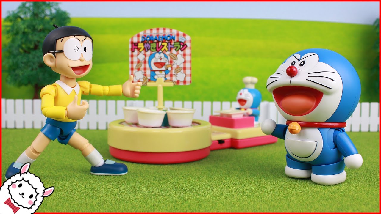 Doraemon Dorayaki Restaurant - YouTube