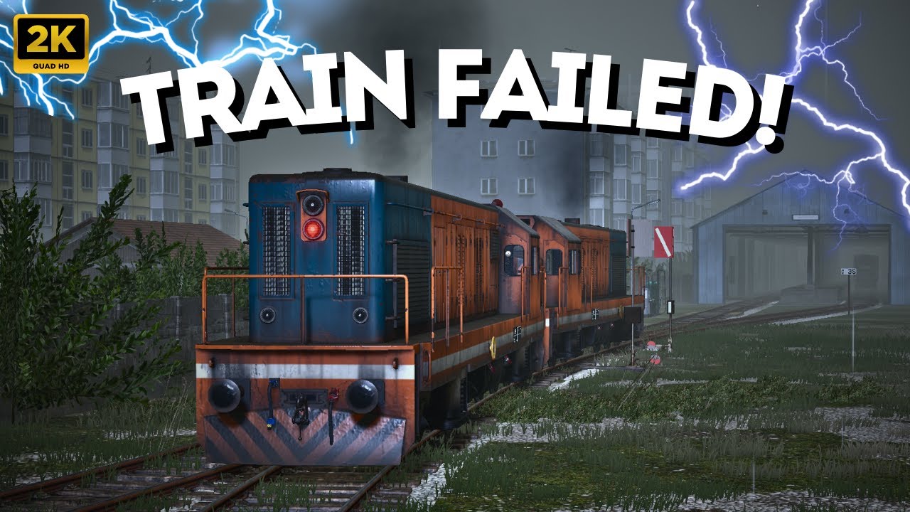 [2K] ⛈Train failed in bad weather | EP:55 - YouTube
