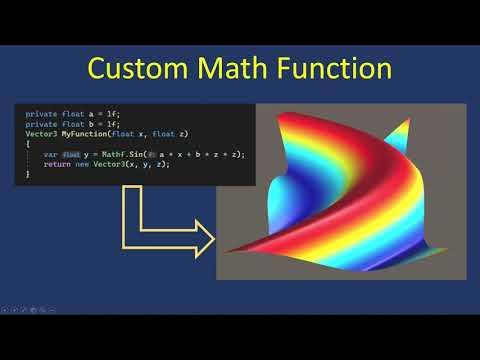 Unity: 3D Surface Plotter - Custom Math Functions - YouTube