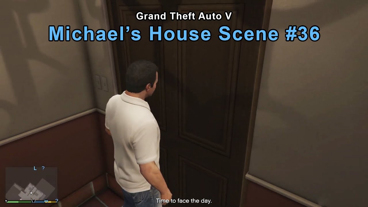 Tracey in the bathroom - Michael's House Scene #36 - GTA 5 - YouTube