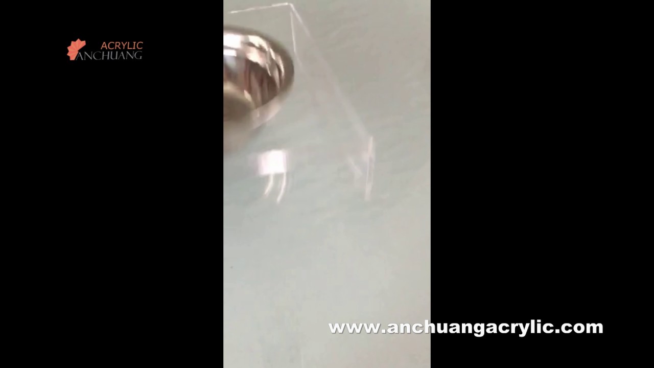 Anti slippery rubber feet for acrylic stands - YouTube