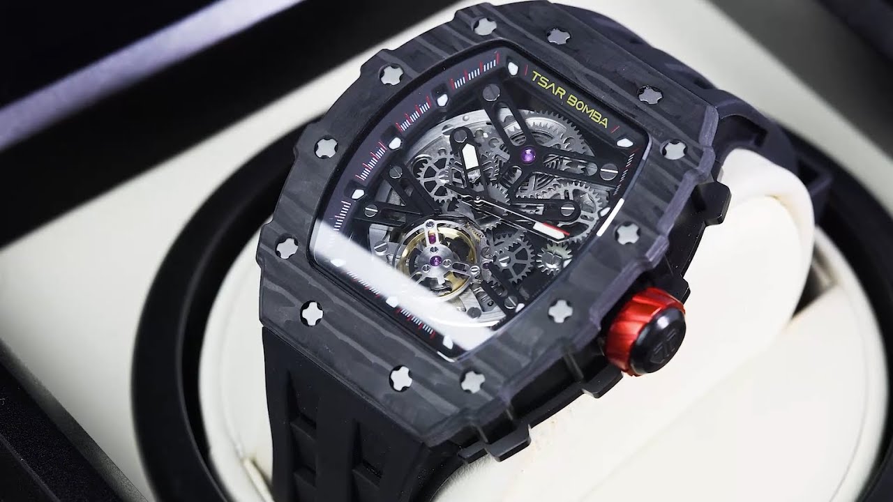 A Premium Carbon Fiber Watch You Shouldn't Miss! TB8208CF 50M ...