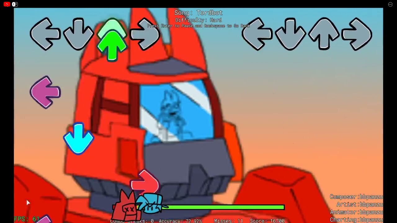 Literally fnf testing place new update Tord:TordBot - YouTube