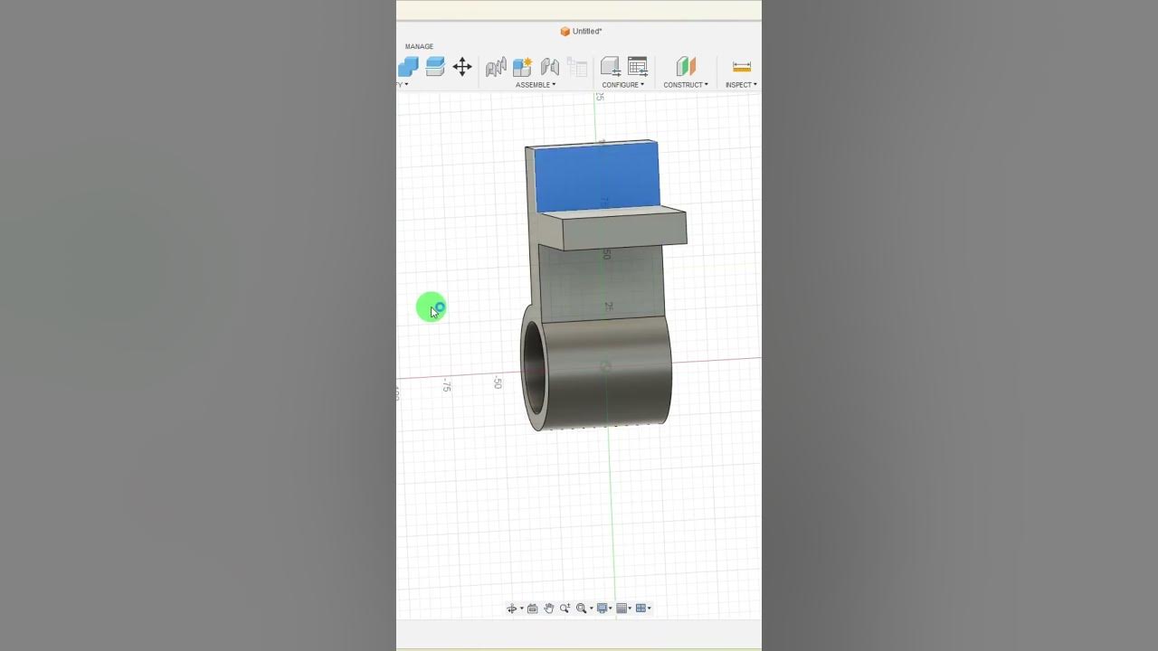 Fusion360 Part Modeling Tutorial-109. #design #3dmodeling #modelingtutorial #engineering# ...