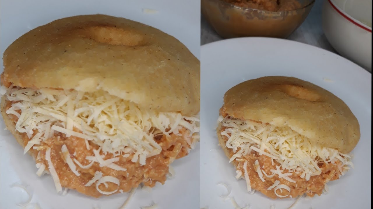 Arepa con Diablito Casero! ..Una delicia que tienes que hacer en casa ...