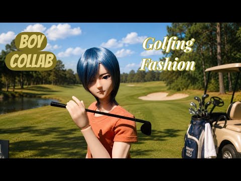 BOY DOLL COLLAB | GOLF, Fashion and Smart Doll Chance! ⛳️🏌🏾‍♂️  #DollCollaboration #ToyPhotography 