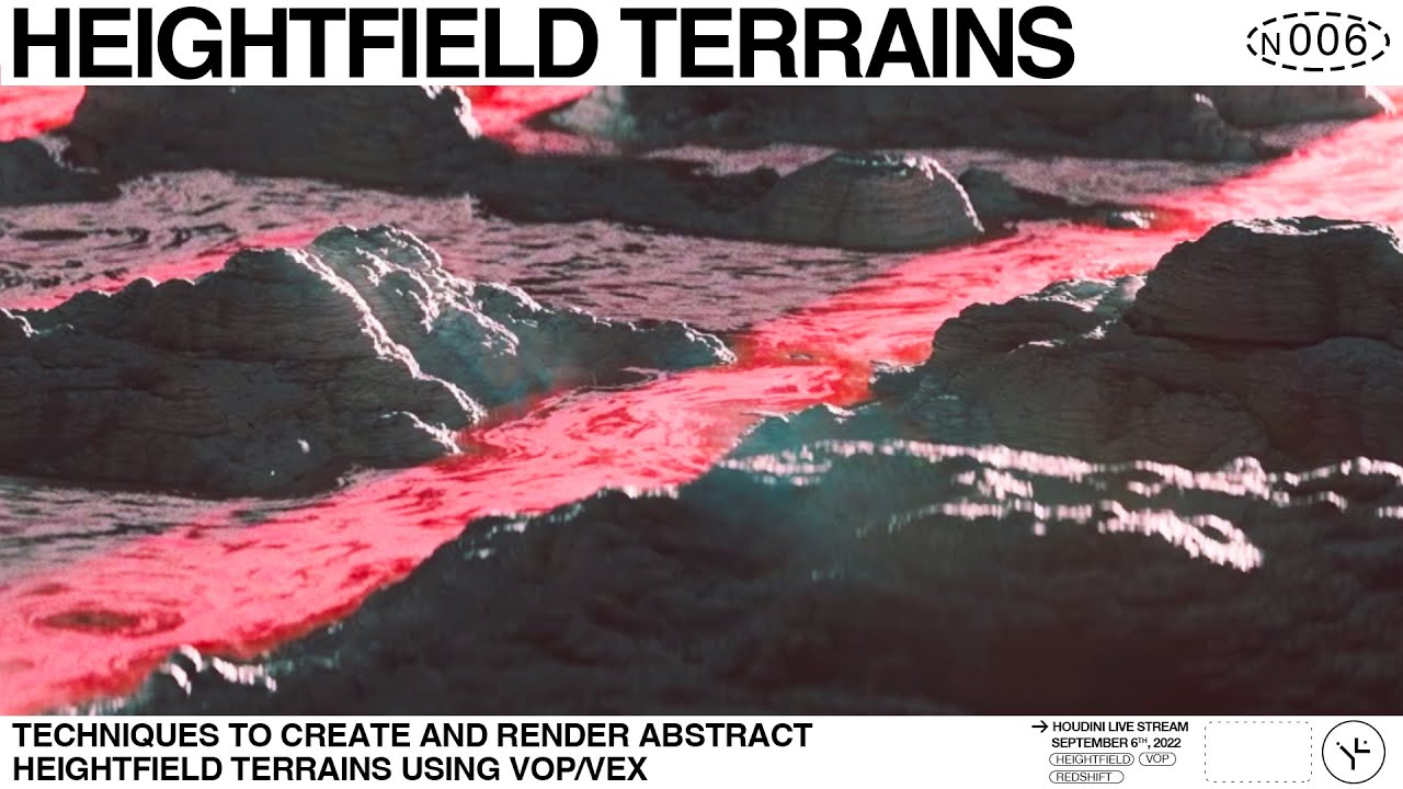 Abstract Heightfield Terrain | Live Stream 2022 09 06 - YouTube