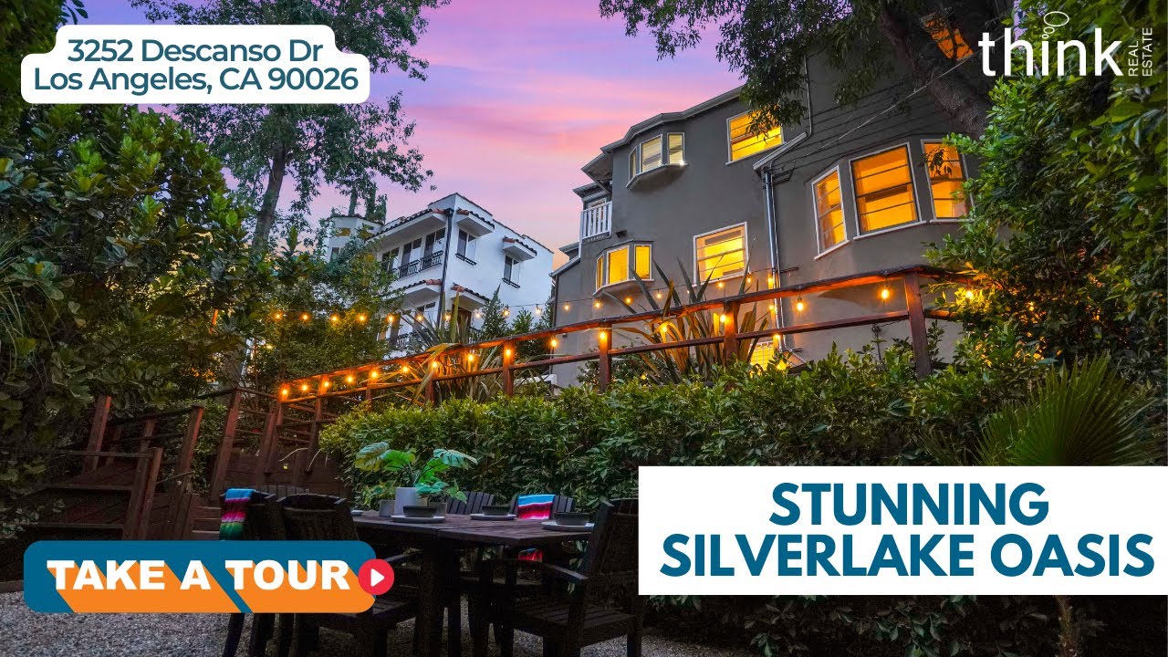 MUST SEE Silver Lake Home Tour You Can't Miss / 3252 Descanso Dr - YouTube