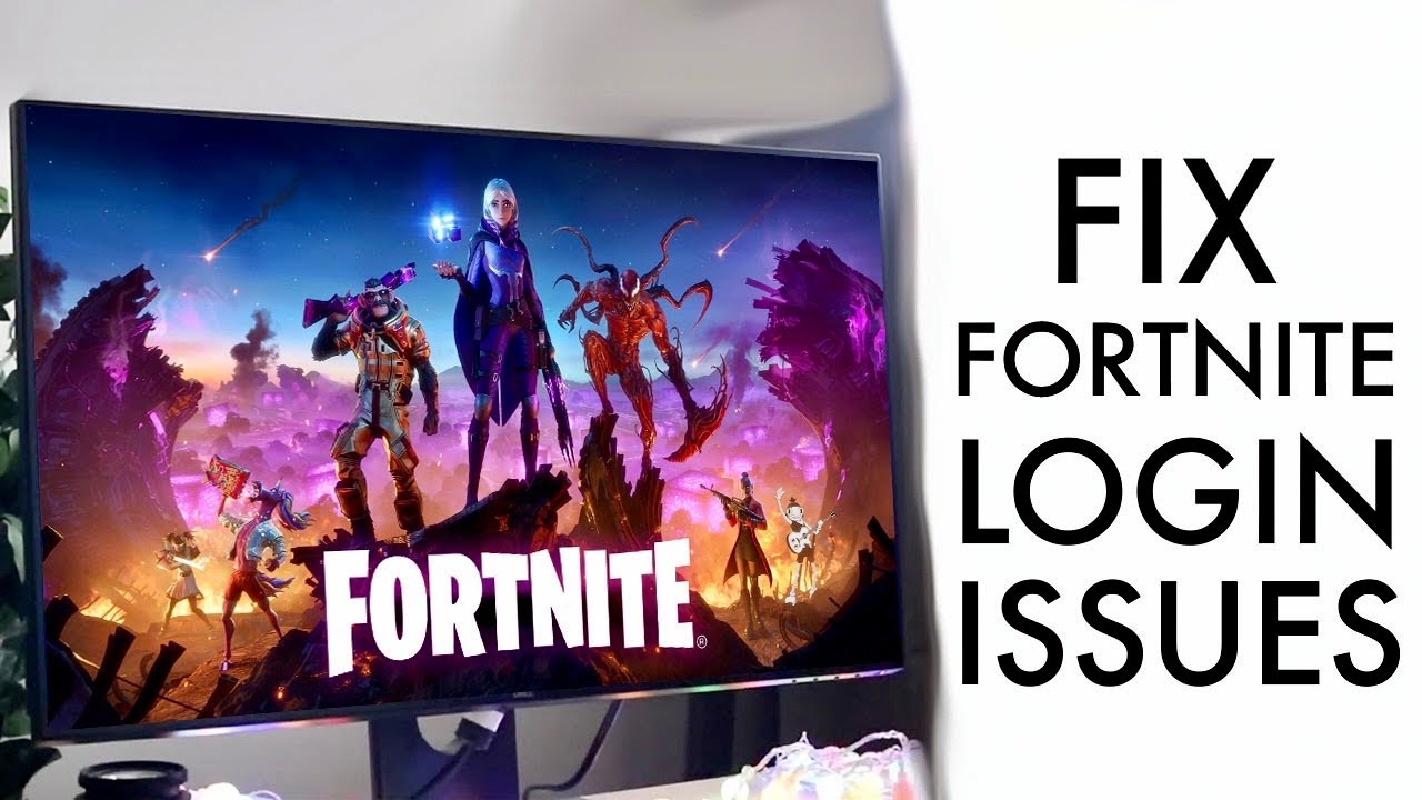 How To FIX Fortnite Login Issues - YouTube