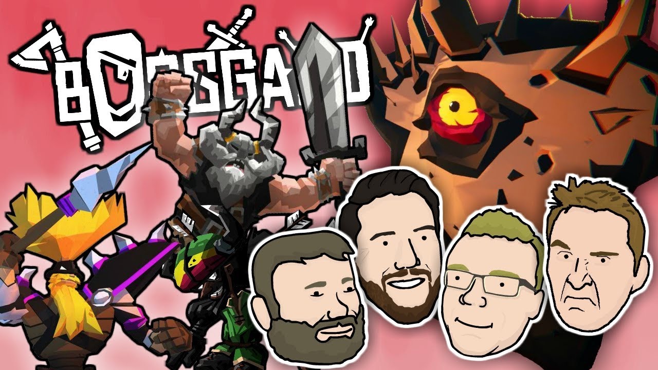 YOU DA BOSS! | Let's Play BOSSGARD | Thumb Wars | Local Multiplayer ...