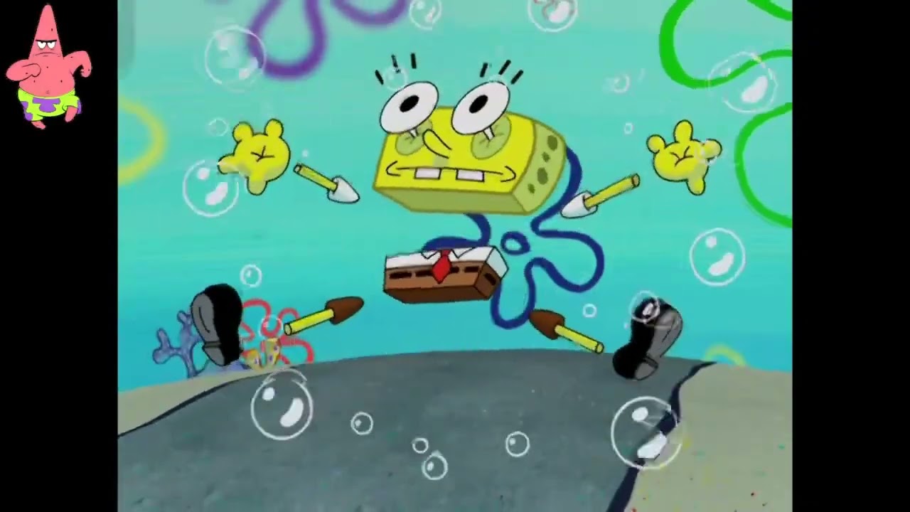 SpongeBob's Exploding Walk Cycle for 10 Hours - YouTube