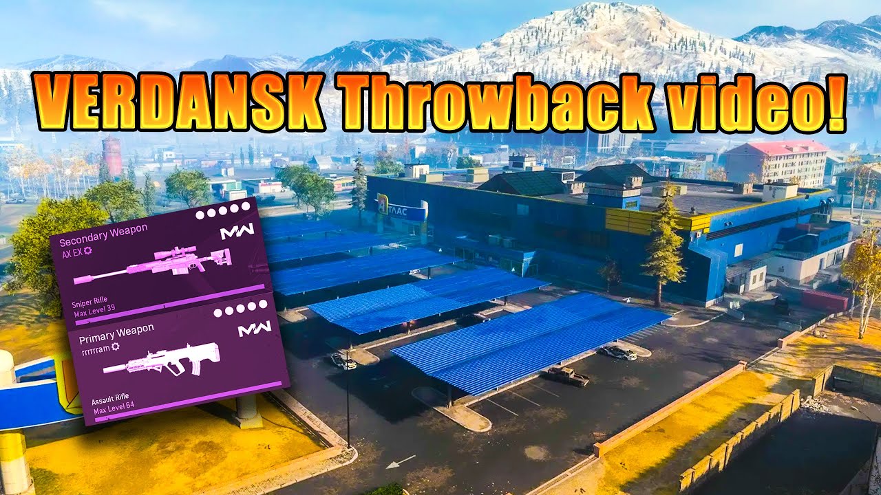 Returning to VERDANSK in 2022! Testing The Old metas - YouTube