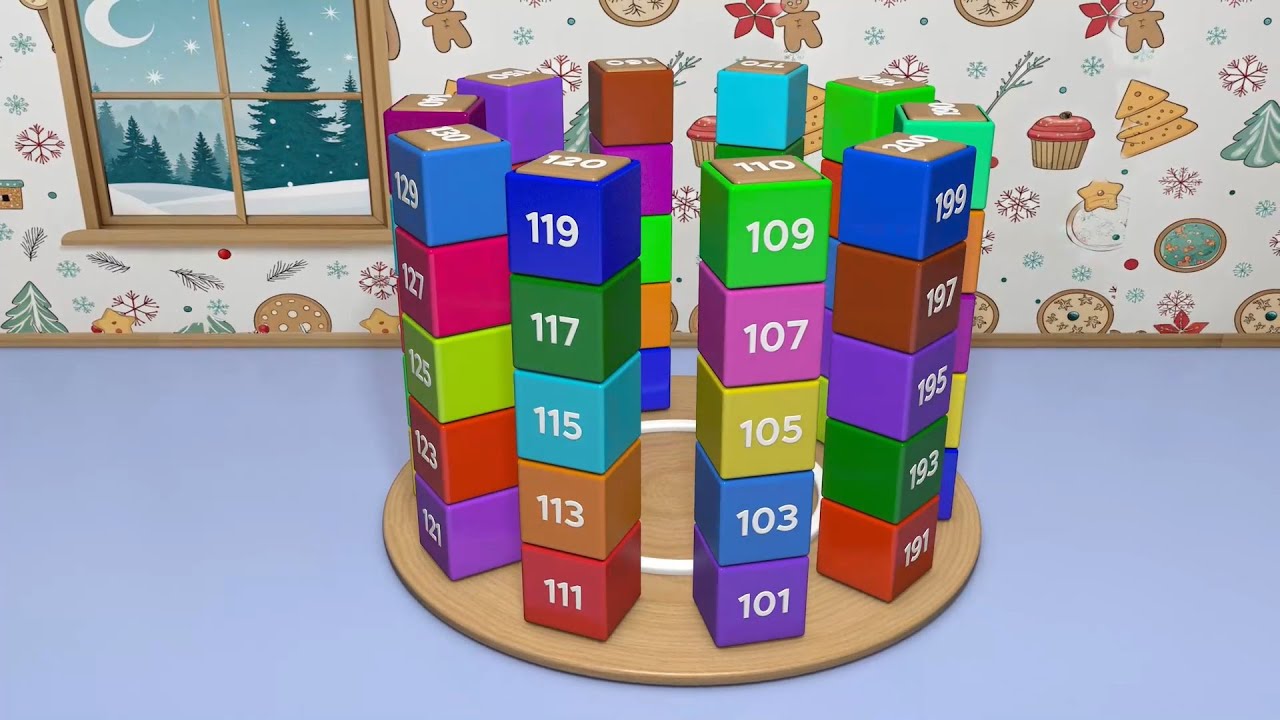 Number song 101-200 - Count to 200 song - Counting numbers - YouTube
