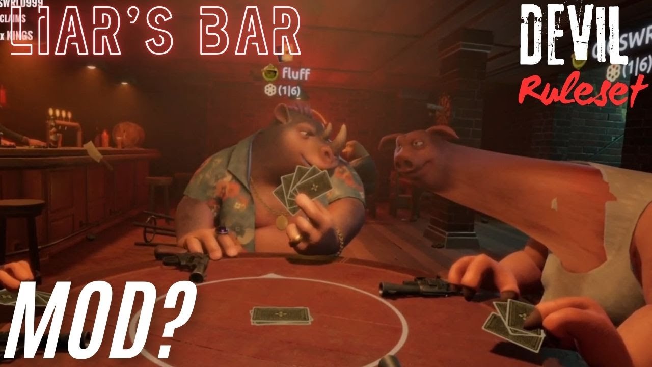 Liar's Bar Devil Ruleset Gameplay with Mods? - YouTube
