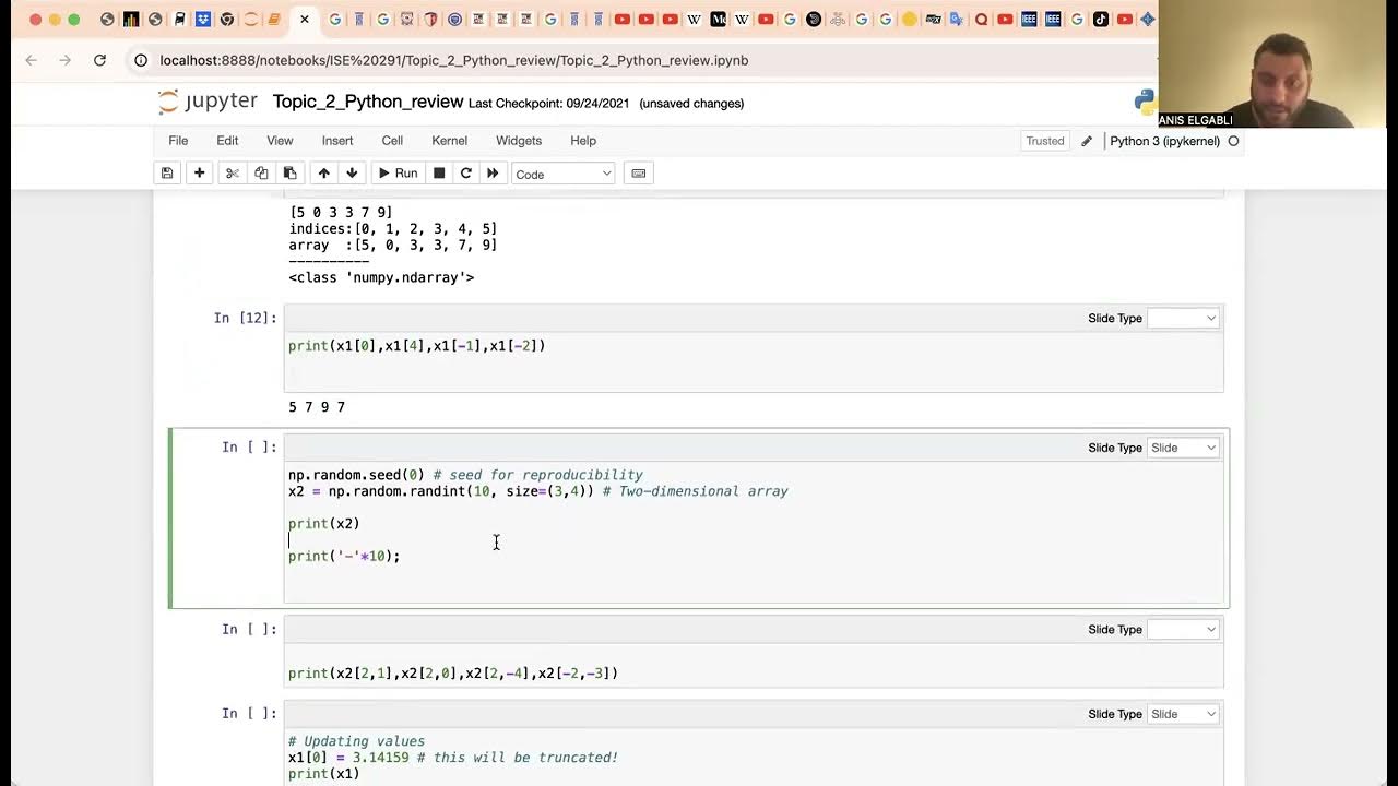 Topic2 Python Review Lec3 - YouTube