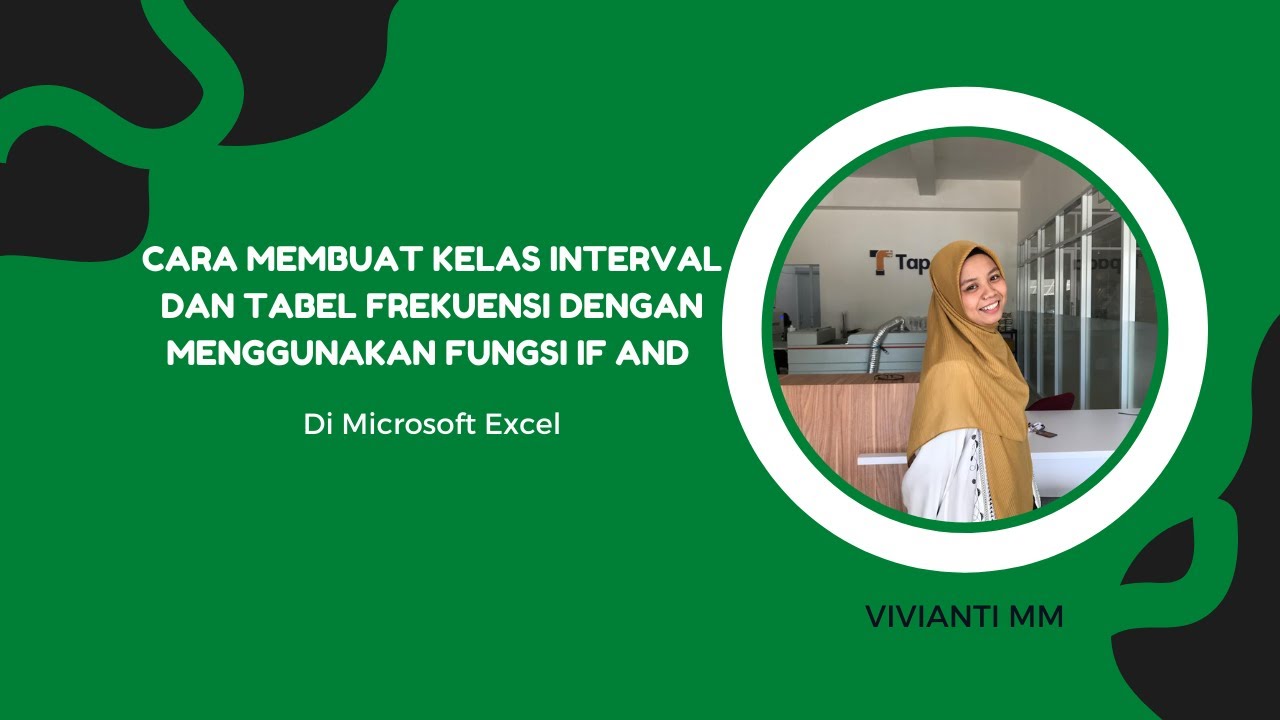 Cara membuat kelas Interval dan tabel frekuensi dengan menggunakan ...