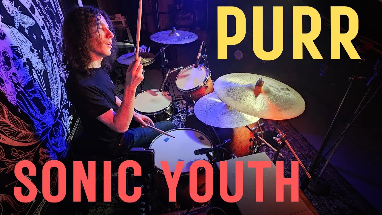 Purr - Sonic Youth (Drum Cover by KRB Drummer) - YouTube