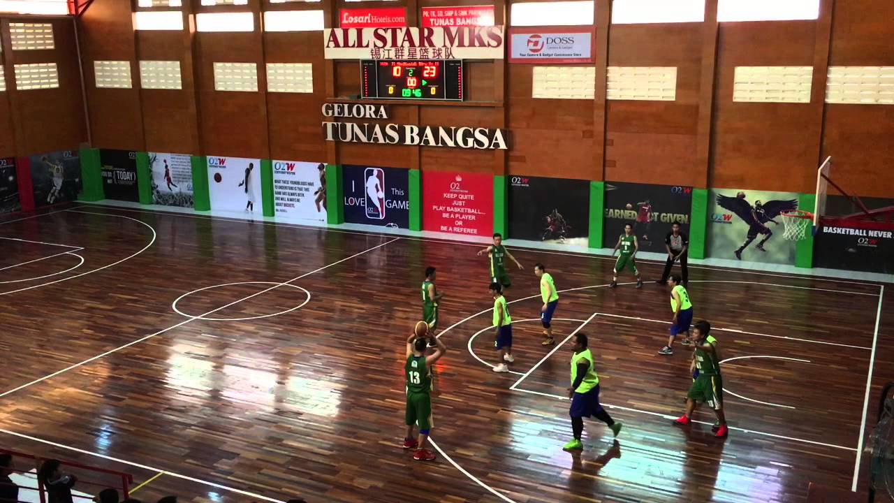 Flying Wheel Basketball Veteran vs All Star (MBL 011115) Part1 - YouTube