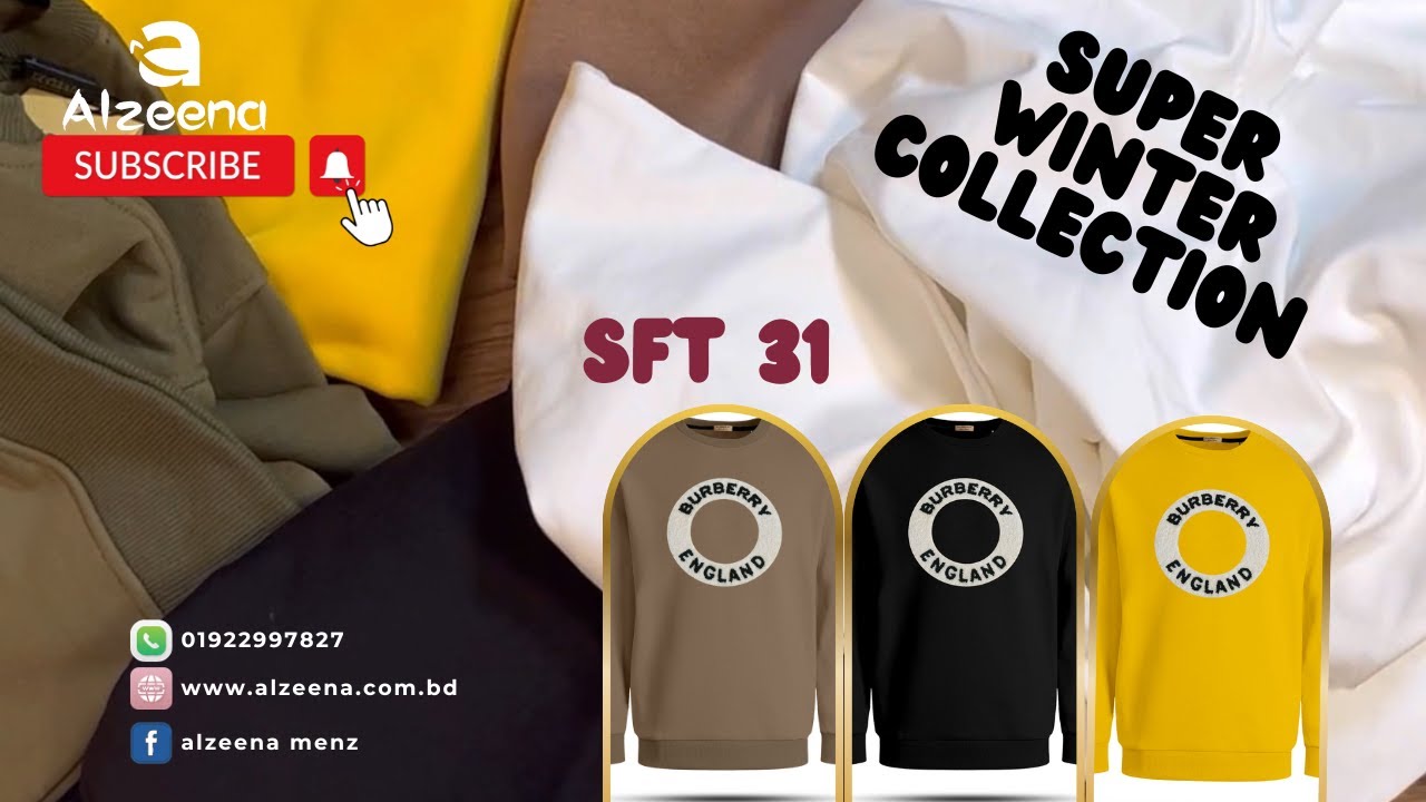 Super Quality Sweatshirt || Made by imported Fabric || Code SFT 31 ...