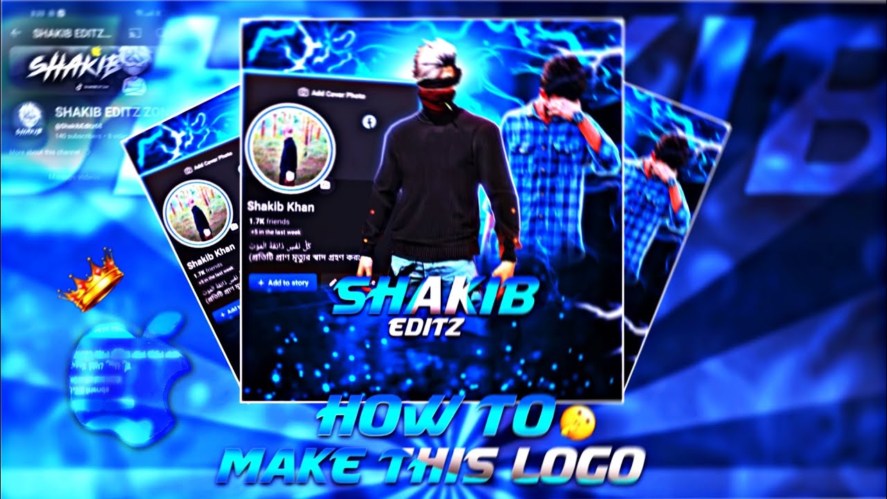 ⏺️NEW FF LOGO EDIT TUTORIAL 💥All link description Box #shakibeditz68 ...