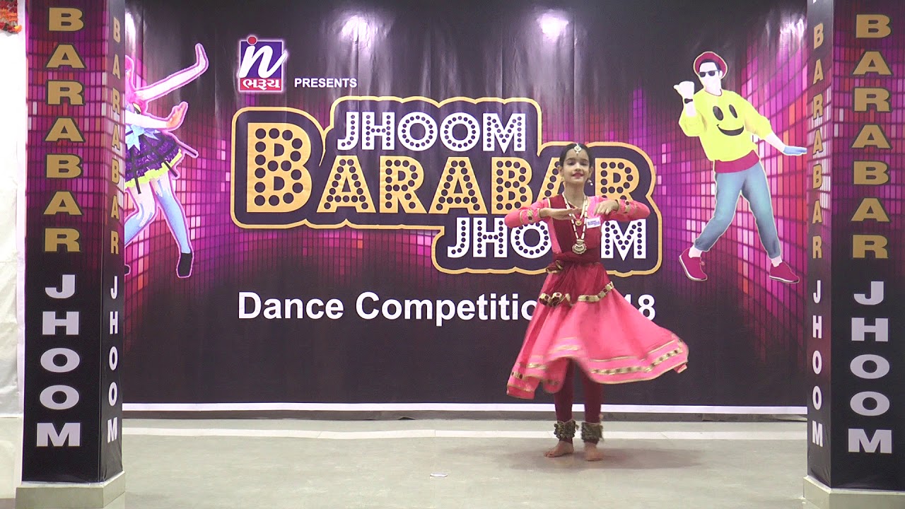 Hinal mehta | Jhoom baraber Jhoom audition 2018 |Tatva academy | Kathak ...