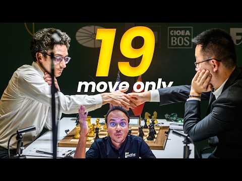 STUNNING! 19 moves is all it took | Caruana vs Wei Yi | FIDE Candidates 2026