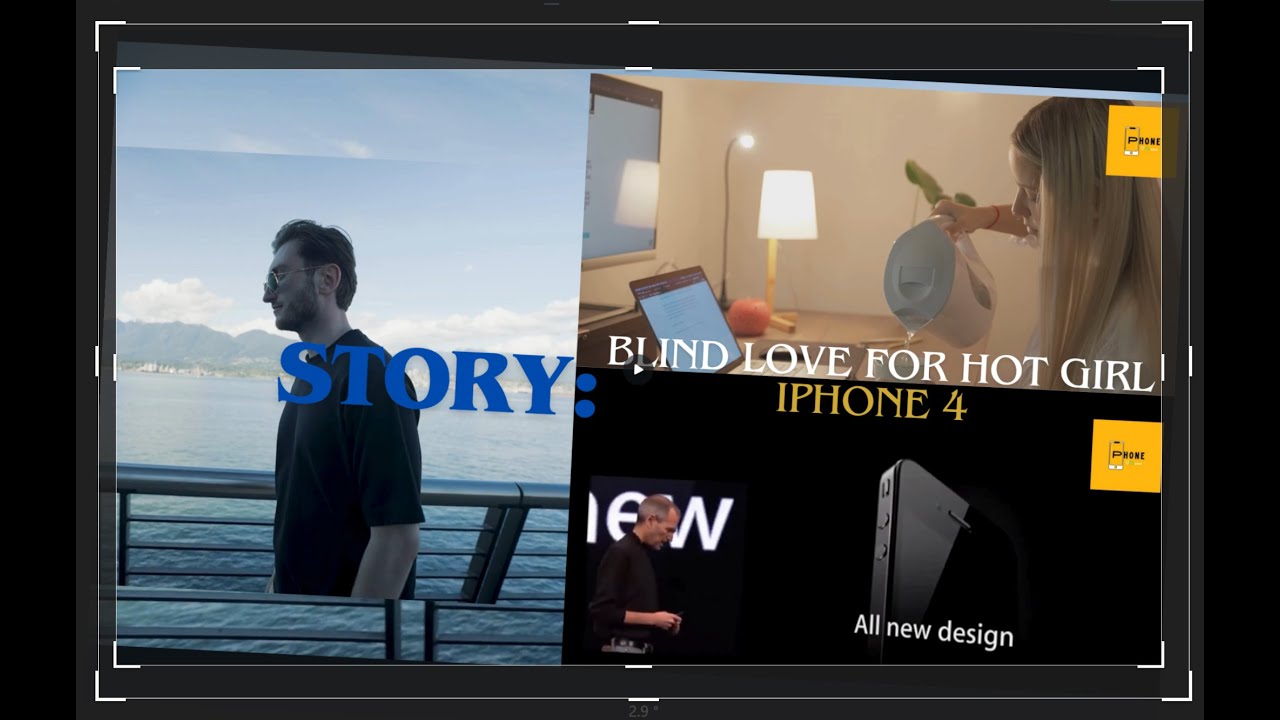 Story Blind love for hot girl iPhone 4 - YouTube