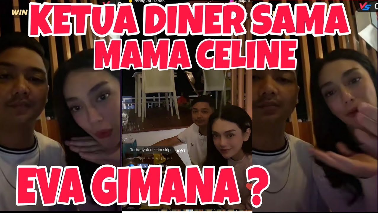 FEBRI DINER SAMA CELINE ‼️ bunda marah besar !! celine evangelista dan ...