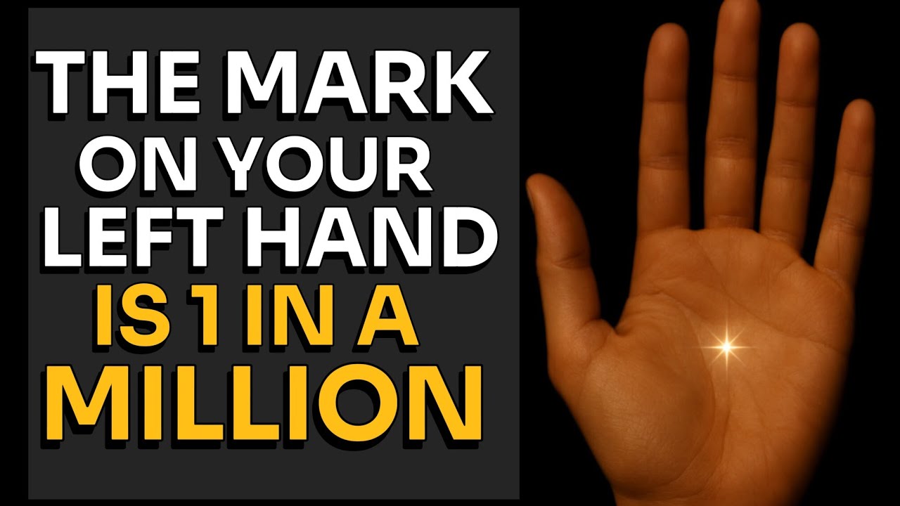 Chosen One, Only 1 in a Million Have This Mark on Their Left Hand - YouTube