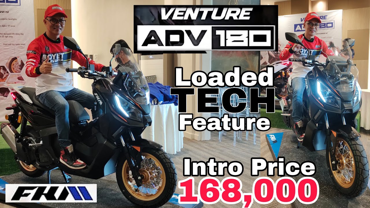 Grabe andito na lahat ! Lakas ng Power ! 2024 FKM VENTURE ADV 180 ...