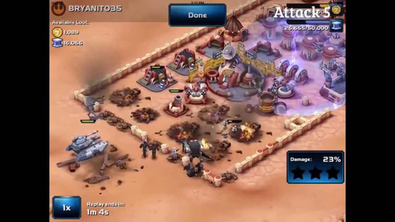 Star Wars: Commander - Pro Attack Strategies (100%) - YouTube