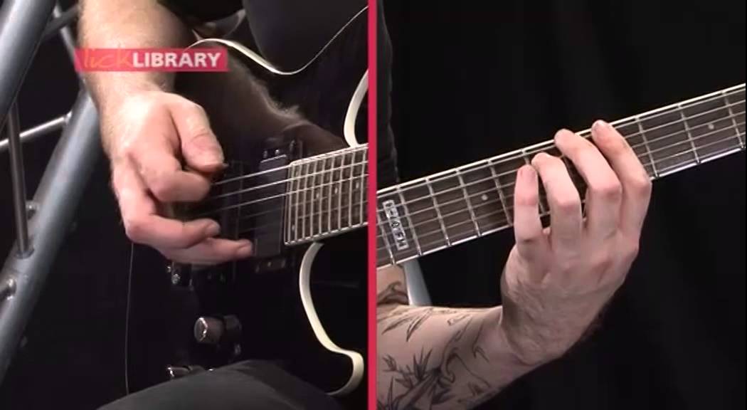 How to play "Dead Memories" by "Slipknot" Guitar lesson Part 1 - YouTube