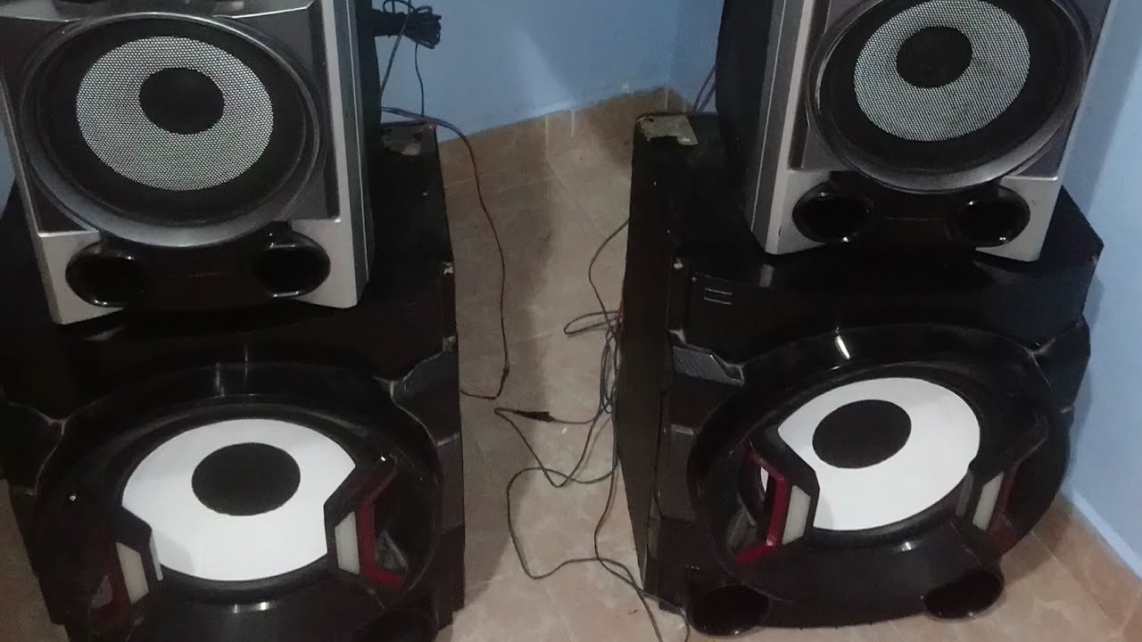 sony Gtx88 con subwoofer xboom - YouTube