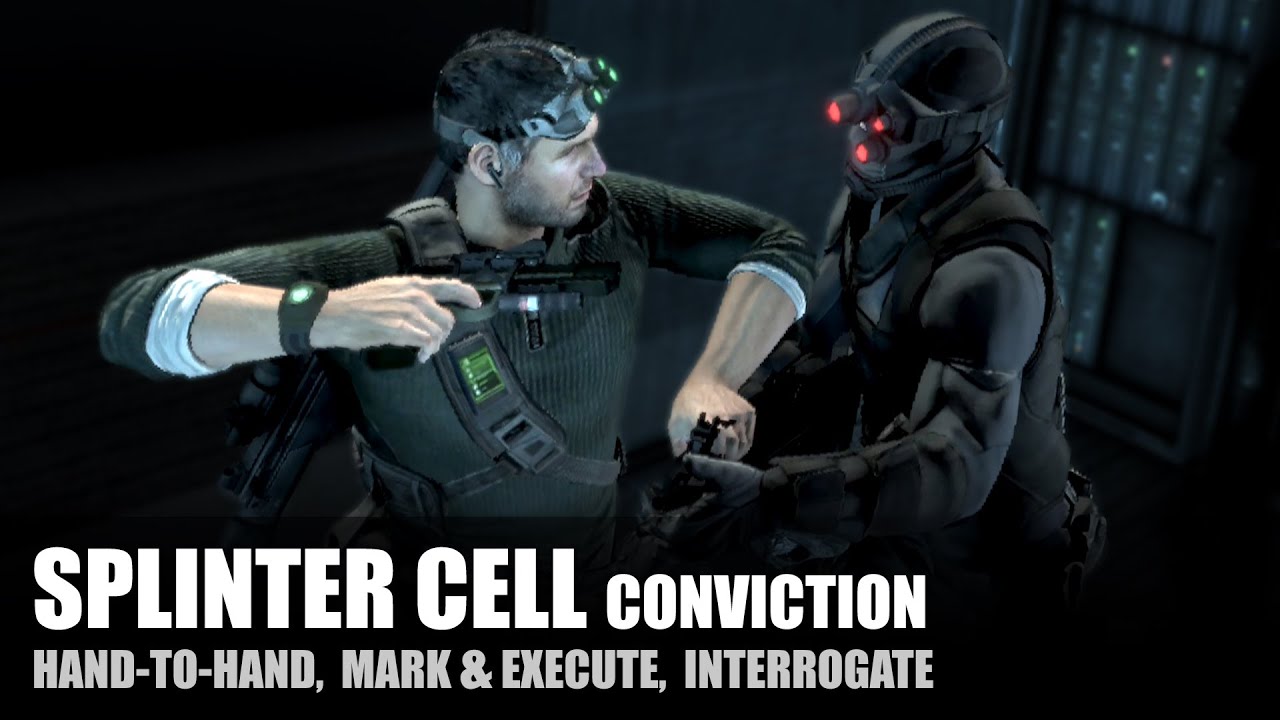 SPLINTER CELL: CONVICTION - Combat Animations - YouTube