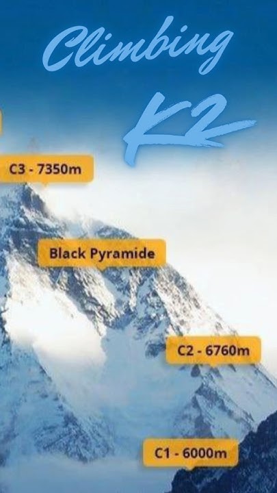 The Black Pyramid / Journey To K2 - Pt. 9 #k2 #blackpyramid #k2climbers - YouTube