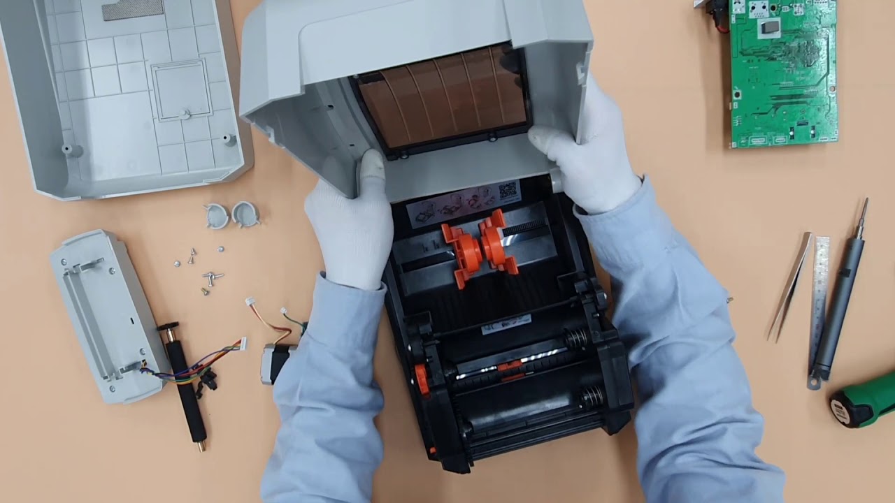 XD5-40t_ how to assemble upper cover - YouTube