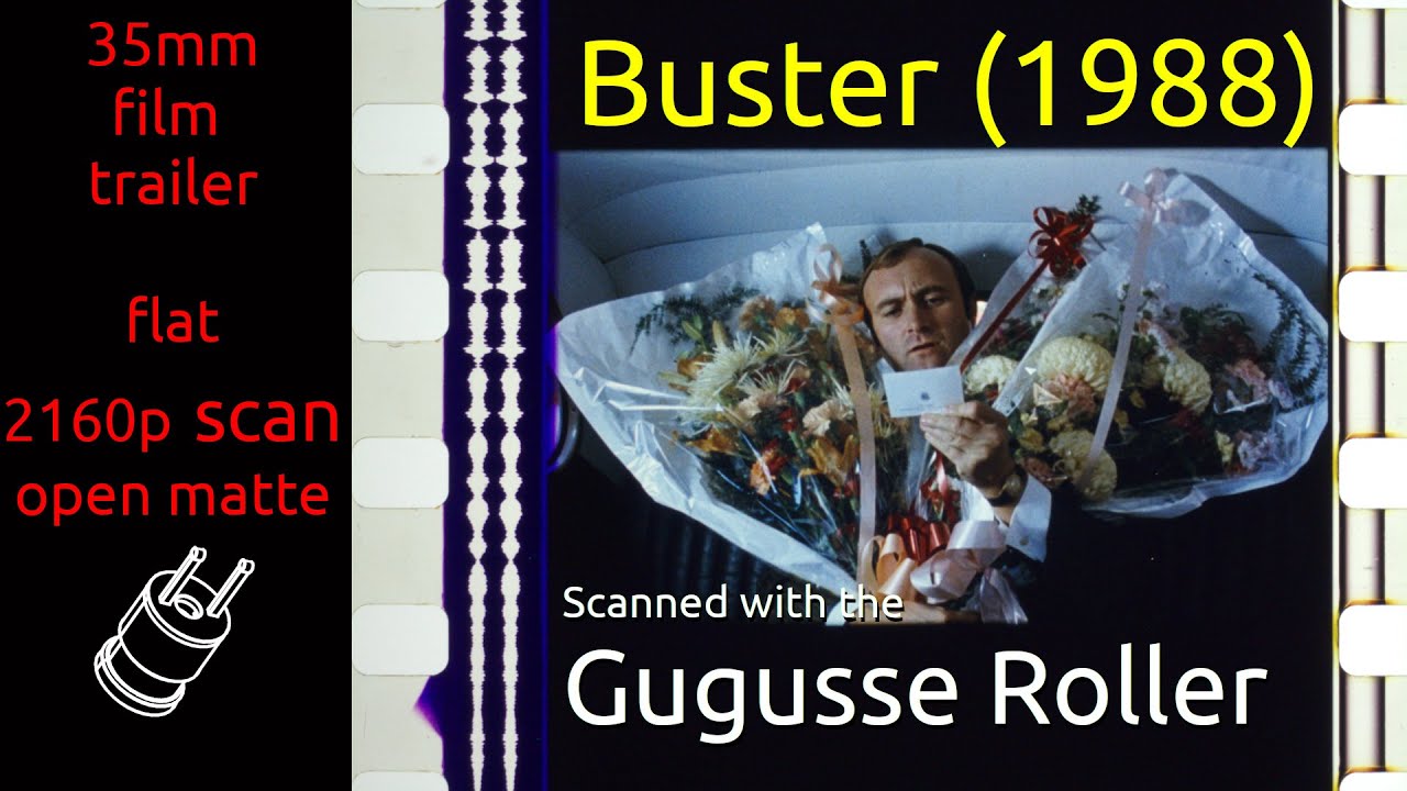 Buster (1988) 35mm film trailer, flat open matte, 2160p - YouTube