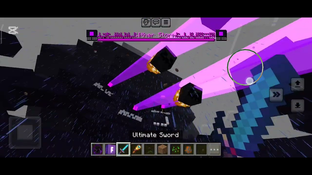 Todas las fases del este mod del Wither storm de Minecraft - YouTube