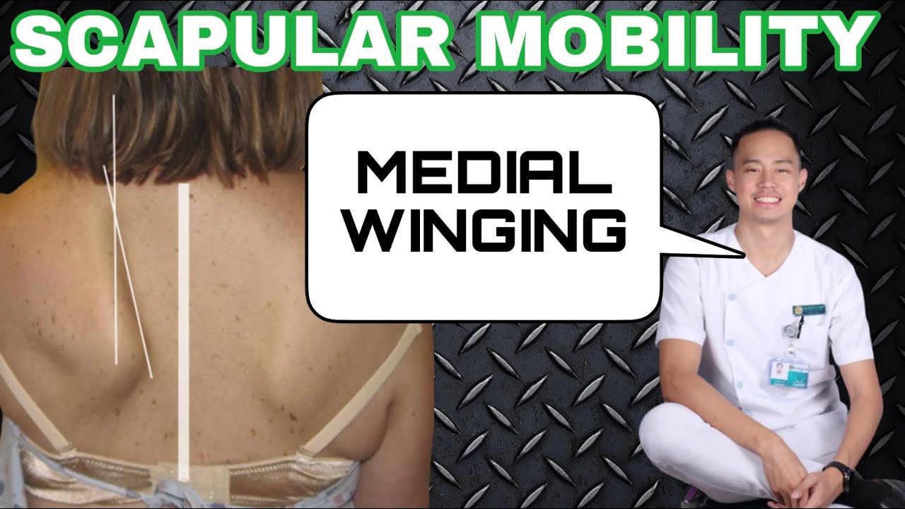 Scapular Mobility Exercises | Medial Winging (feat. Sean Ledesma ...