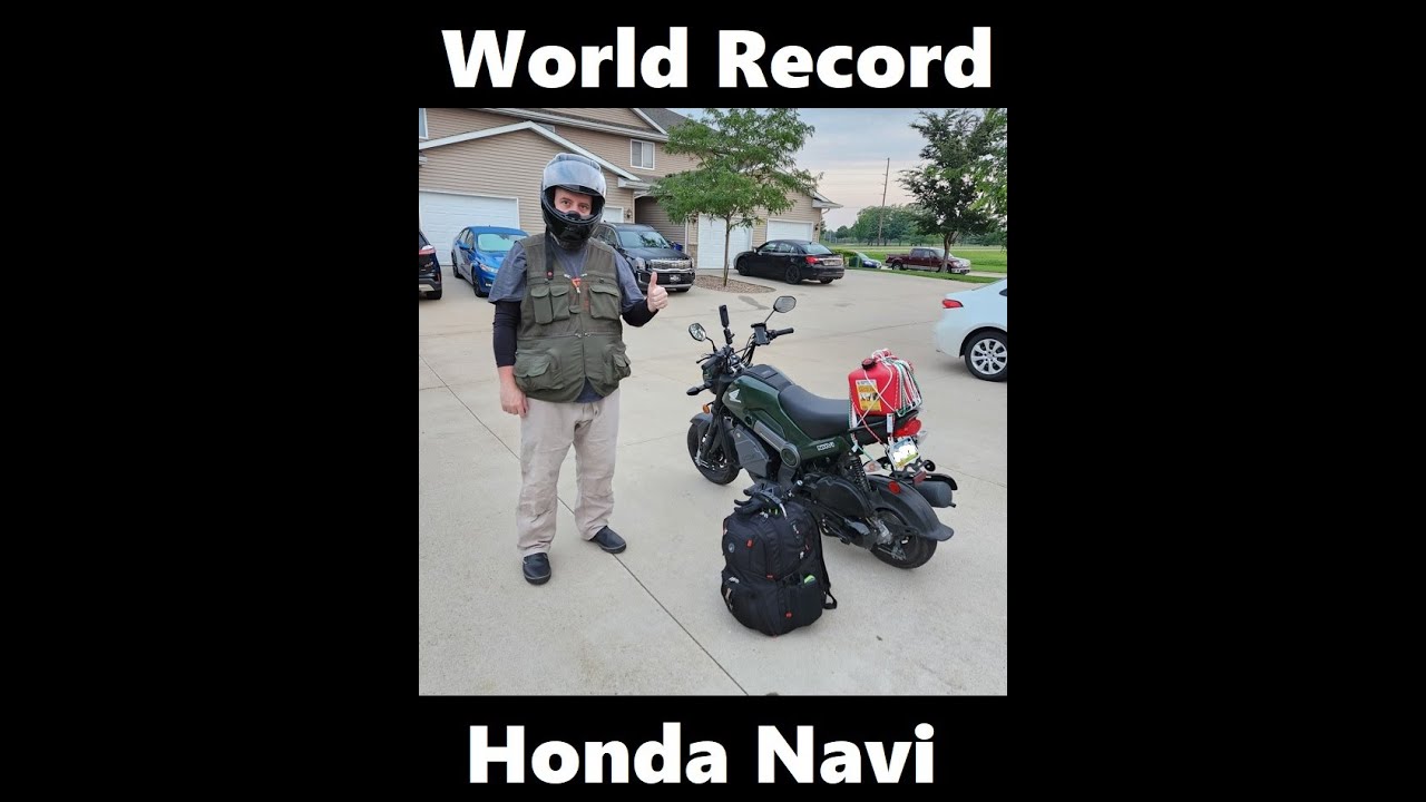World Record Honda Navi Trip! 2,800 miles in 10 days! (Part 1) - YouTube