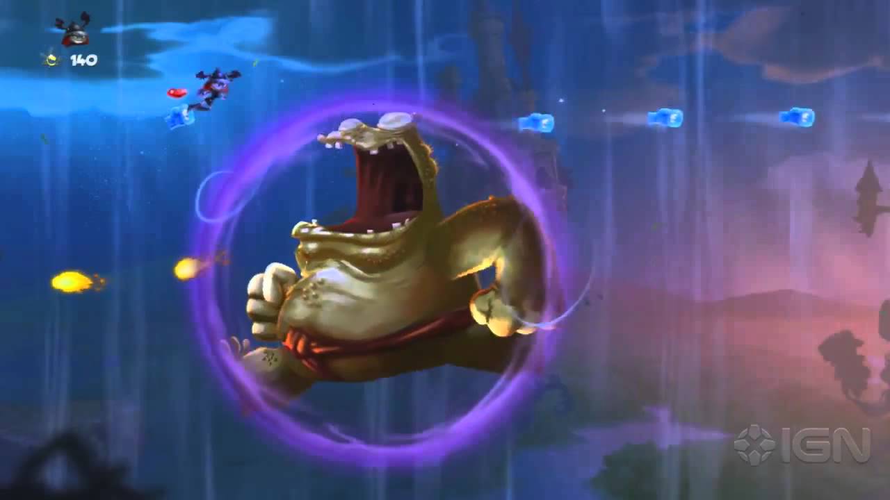 Rayman Legends Walkthrough Toad Story Armored Toad - YouTube