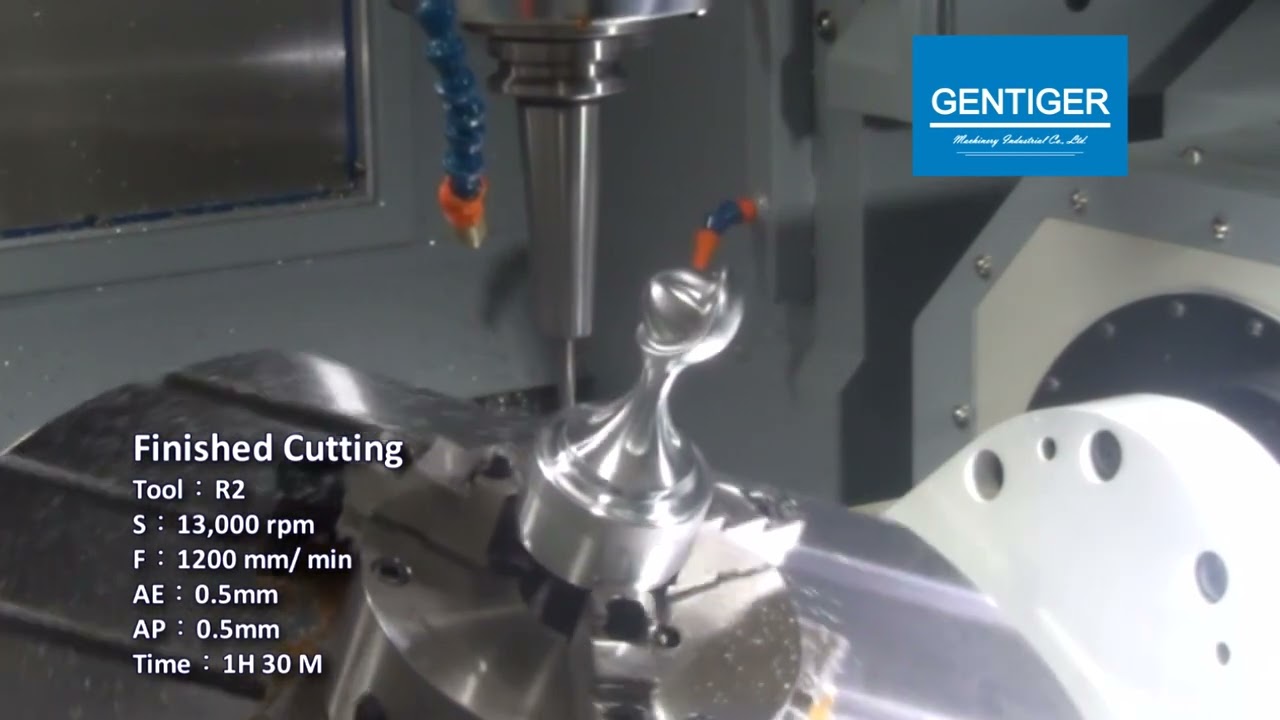High Speed 5-axis Machining Center_GT-875-5AX_Five axis ball trophy ...