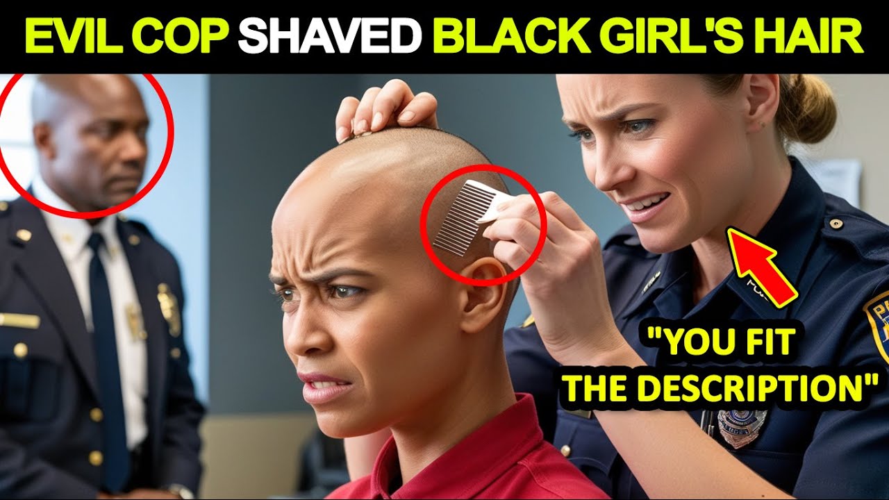 Evil Cop Shaved Black Girls Hair, Realizes Too Late WHO Her Father Is! - YouTube