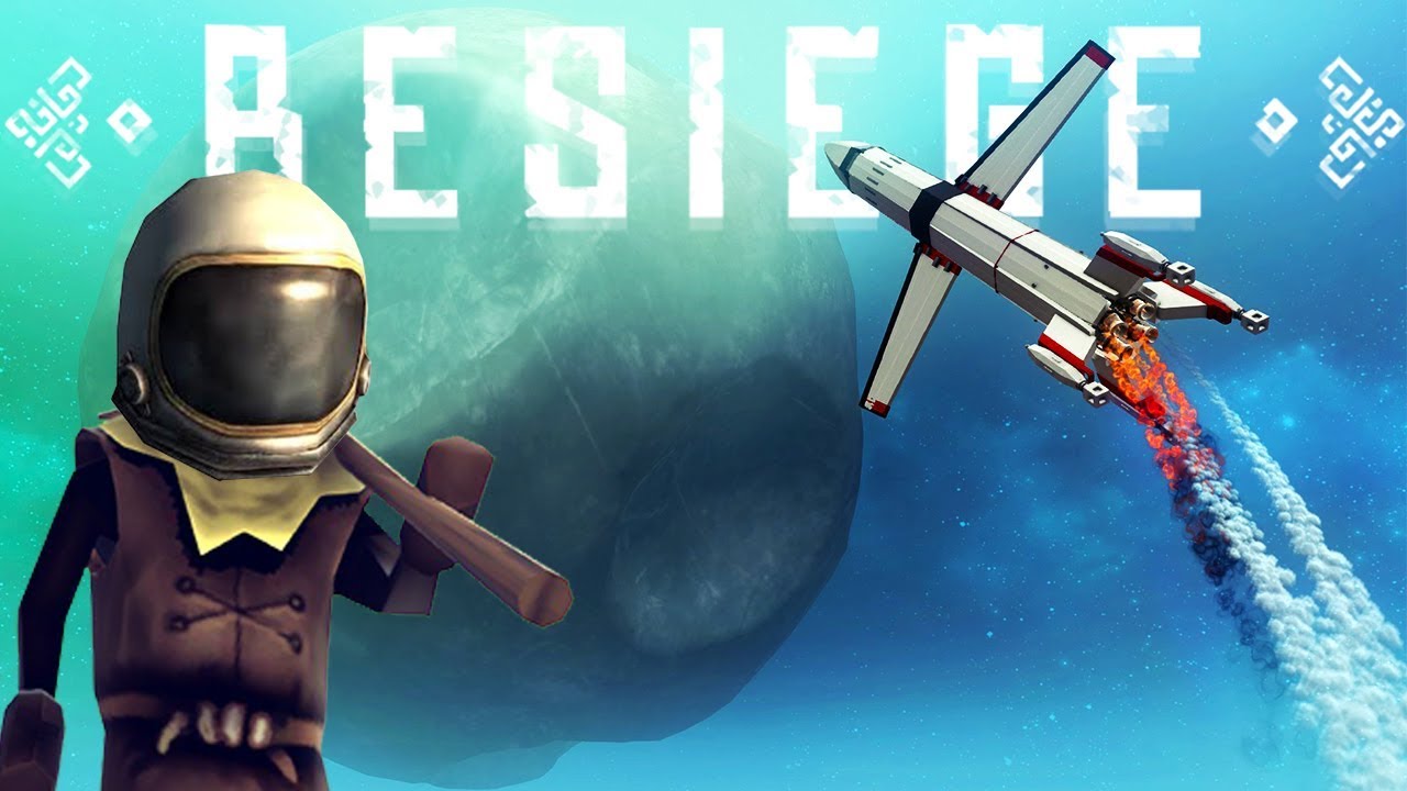 The First Besiege Citizen To The Moon! - Real Planetary Gravity Physics ...