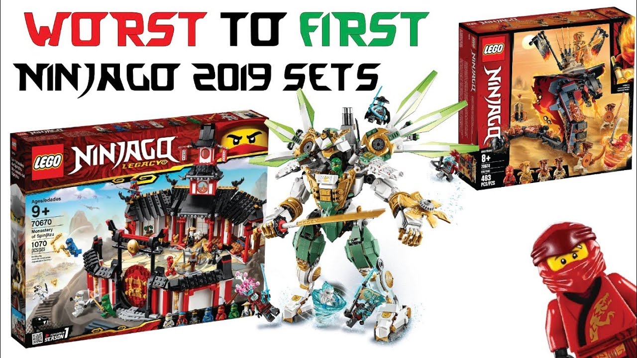Ranking Every Ninjago 2019 Set! | Worst to First - YouTube