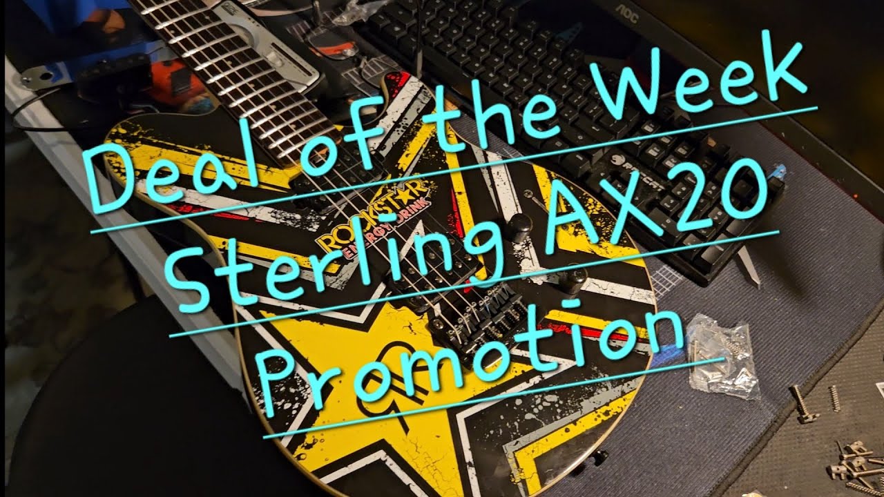 Today we check out a Sterling AX20 Promotion guitar 🎸 - YouTube
